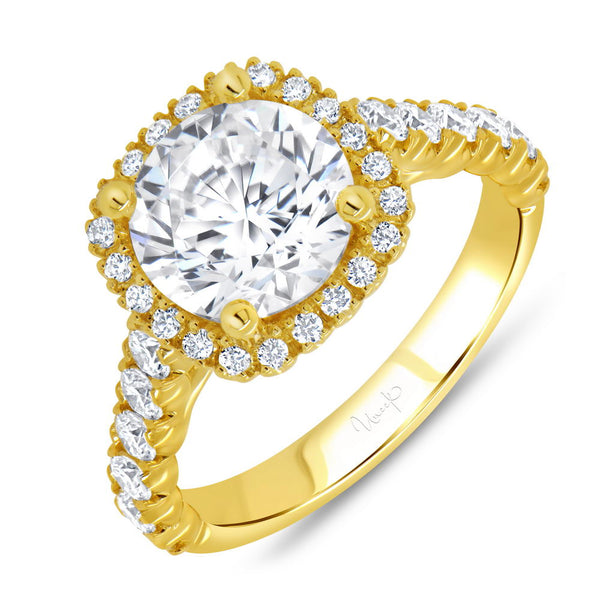 Uneek Timeless Collection Halo Engagement Ring – A Bryan’s Jewelers